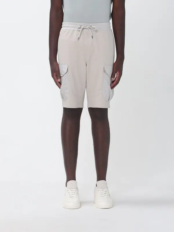 PARAJUMPERS Cotton Blend Cargo Shorts - Grey