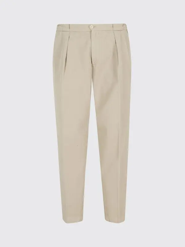 BRIGLIA 1949 Portobello Poplin Trousers - Brown