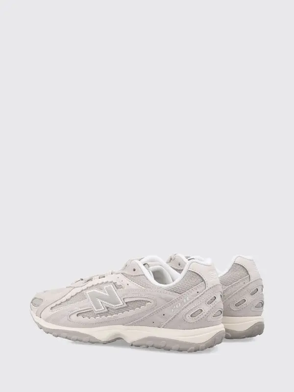 NEW BALANCE 204l Leather And Mesh Lace-up Sneakers - Cream