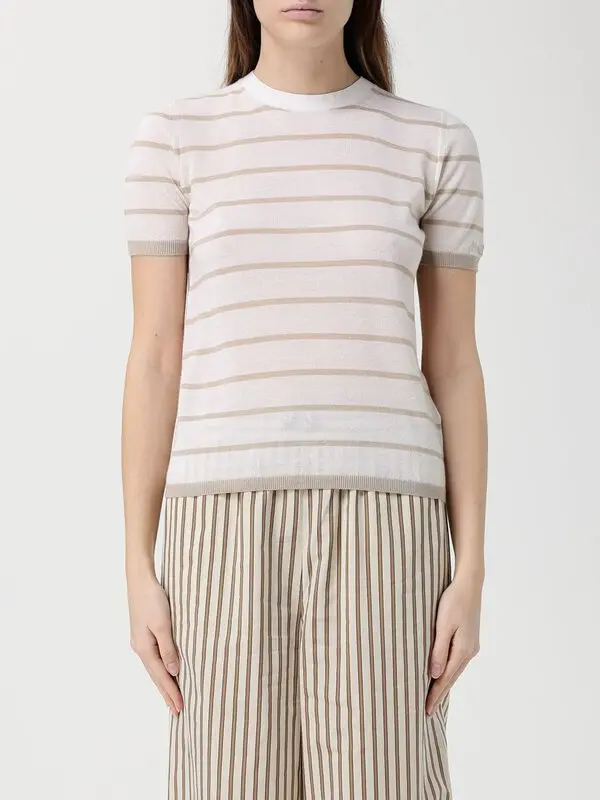 Max Mara T-shirt Colour - Beige
