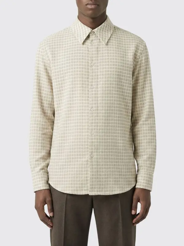 Séfr Checked Cotton Blend Shirt