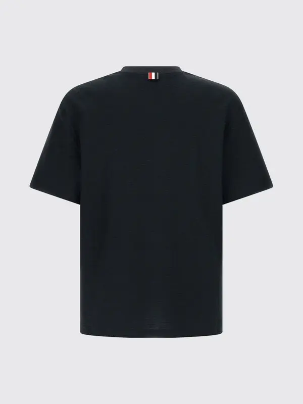 Thom Browne Cotton Blend T-shirt - Blue