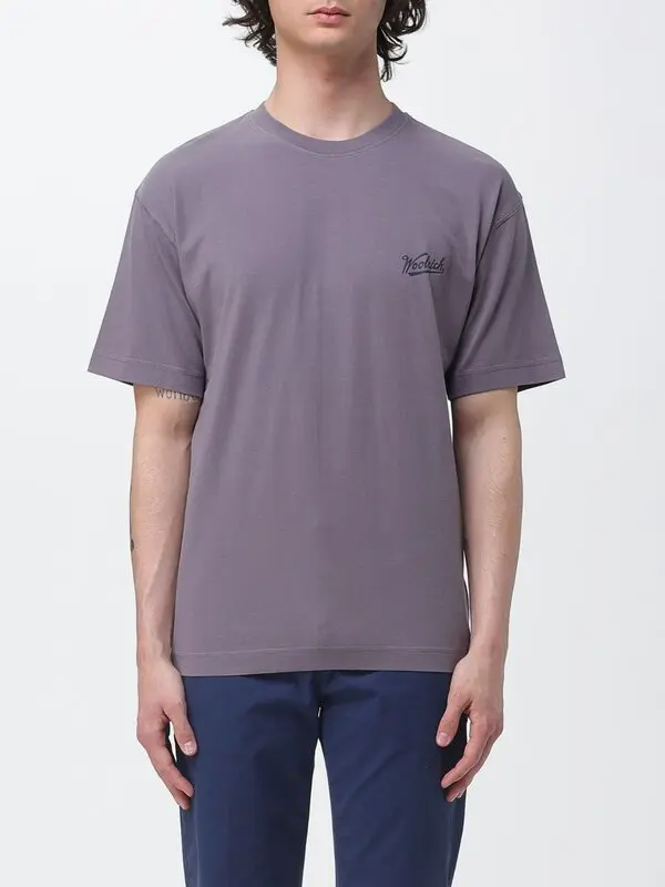 Woolrich Cotton T-shirt With Logo