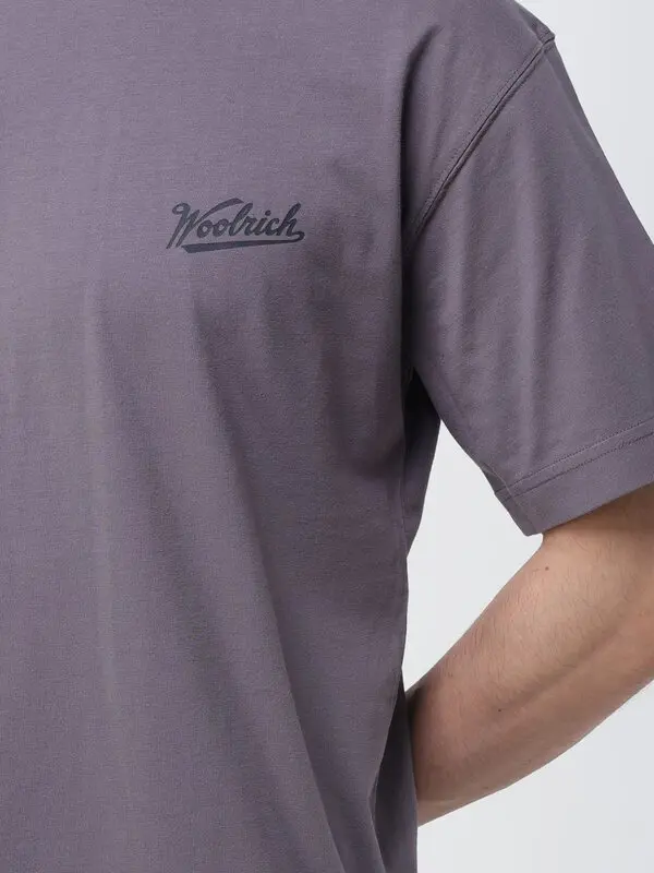 Woolrich Cotton T-shirt With Logo