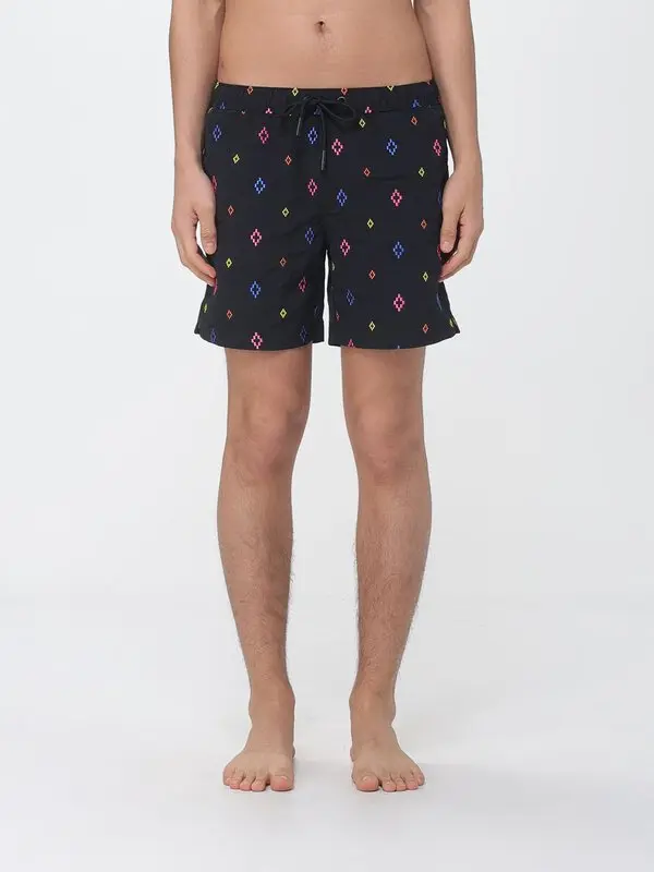 COUNTY OF MILAN Nylon Boxer Swim Trunks