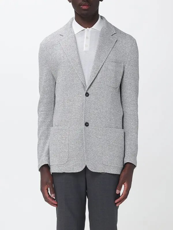 BALLANTYNE Single-breasted Cotton Blazer