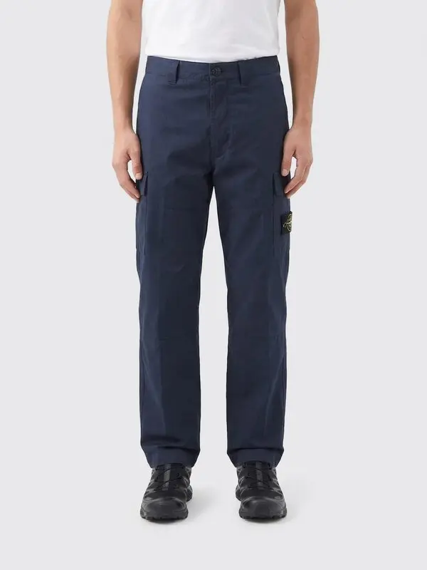 Stone Island Stretch Cotton Cargo Pants