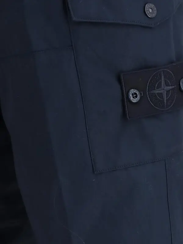 Stone Island Stretch Cotton Cargo Pants