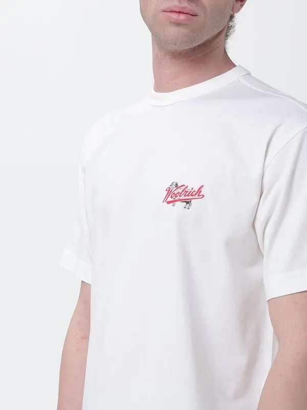 Woolrich Cotton T-shirt With Logo