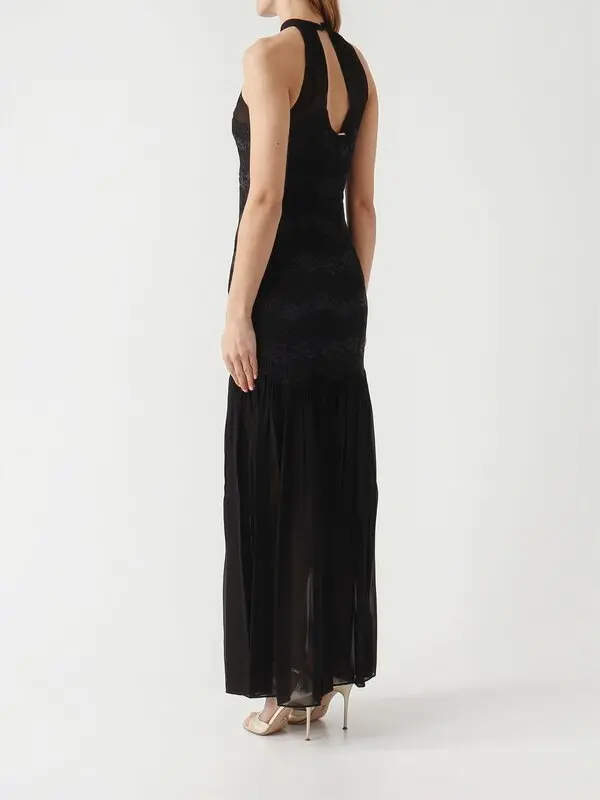 TWINSET Macramé Dress - Black