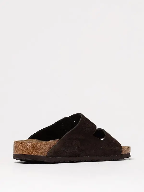 BIRKENSTOCK Arizona Suede Sandals - Black