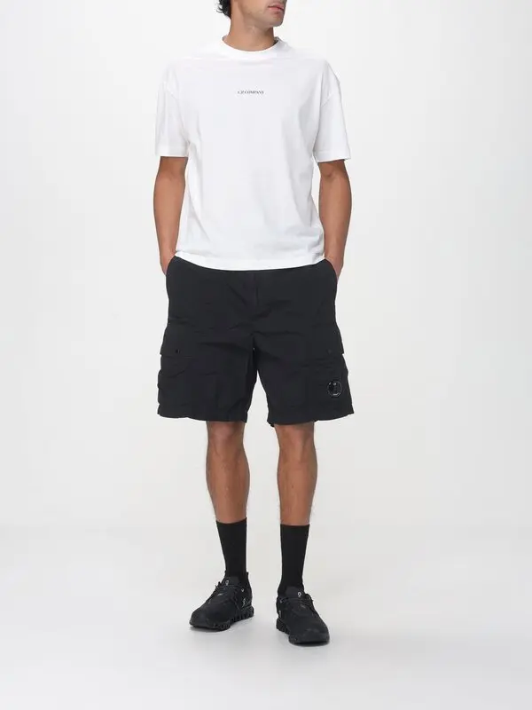C.P. COMPANY Cotton T-shirt With Logo - White