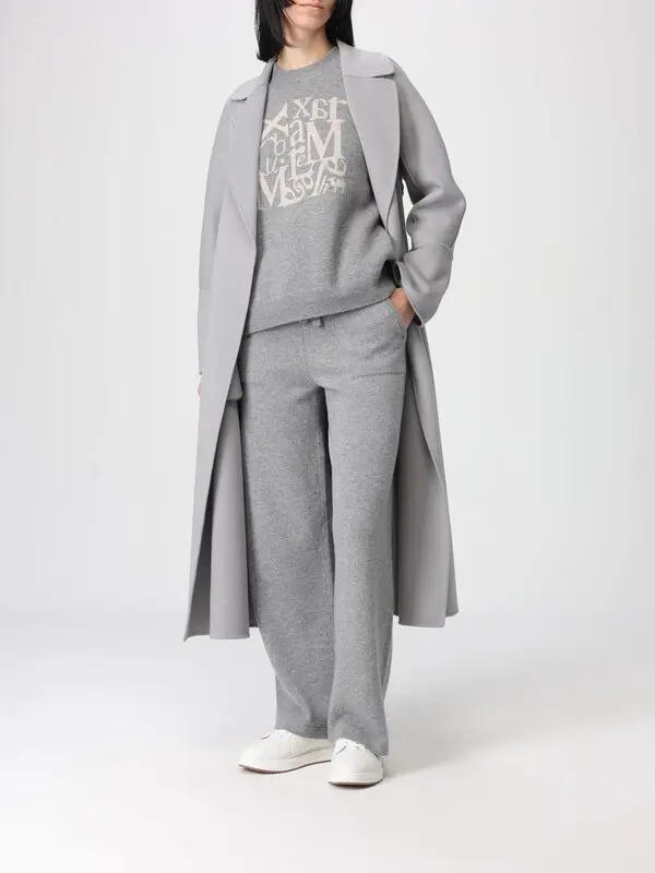 Max Mara Wide Leg Trousers - Grey