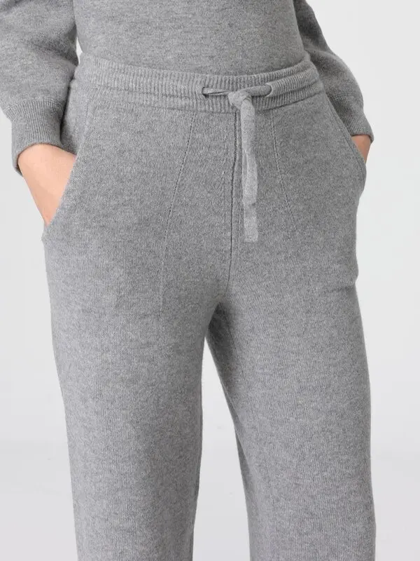 Max Mara Wide Leg Trousers - Grey