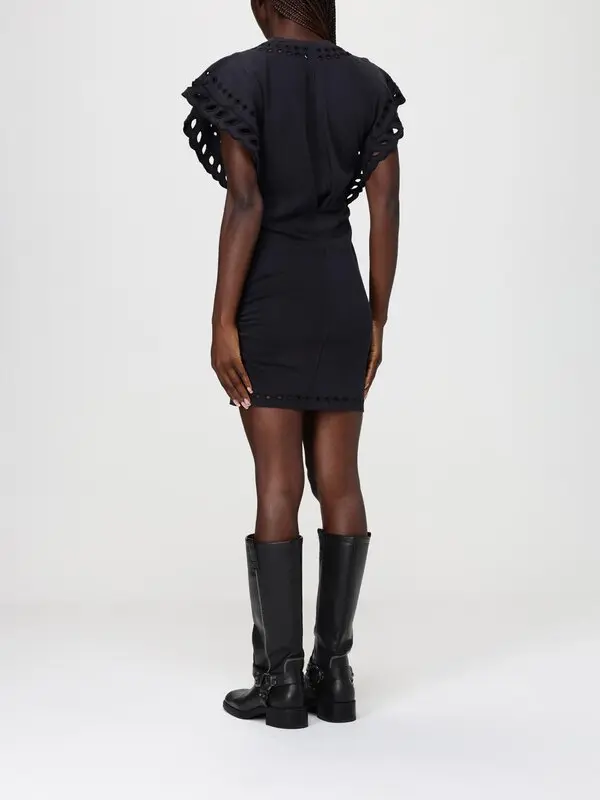 Isabel Marant Étoile Cotton Mini Dress - Black