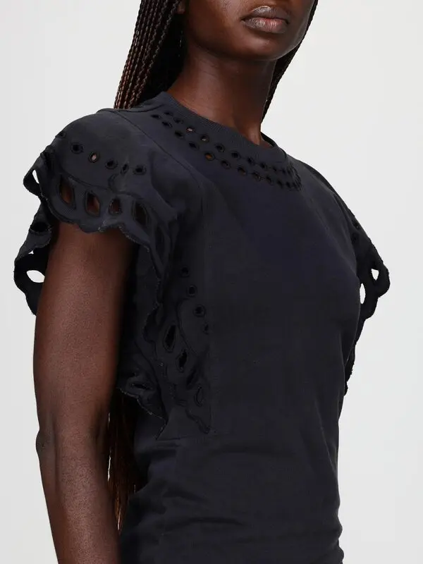 Isabel Marant Étoile Cotton Mini Dress - Black