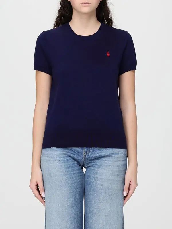 Polo Ralph Lauren Cotton Blend Pullover - Blue
