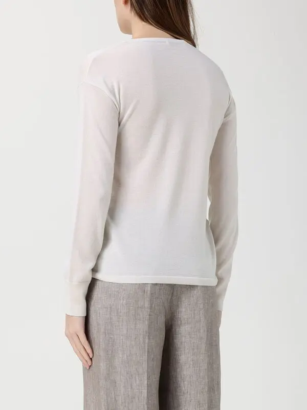 Max Mara Striped Knit Pullover - Ivory