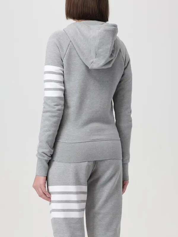 Thom Browne 4-bar Stripe Zip-up Hoodie