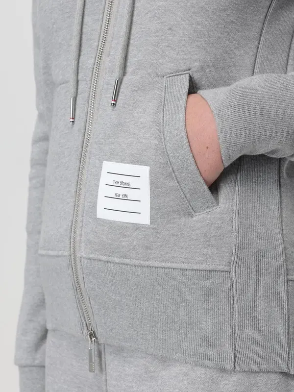Thom Browne 4-bar Stripe Zip-up Hoodie