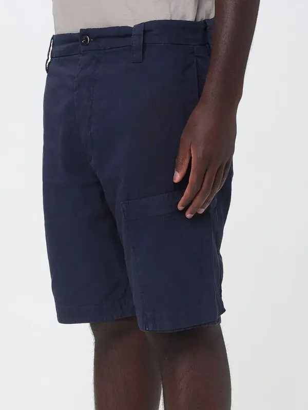 C.P. COMPANY Cotton And Linen Cargo Shorts