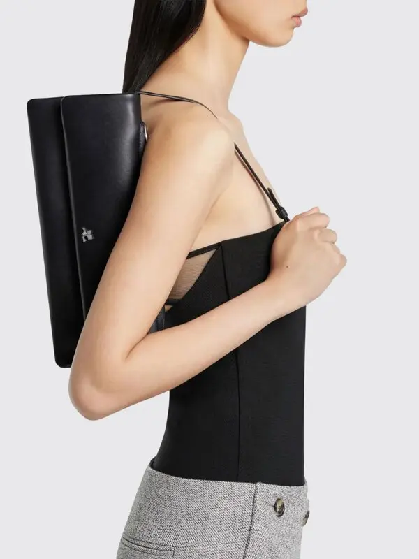 COURREGES Shoulder Bag - Black