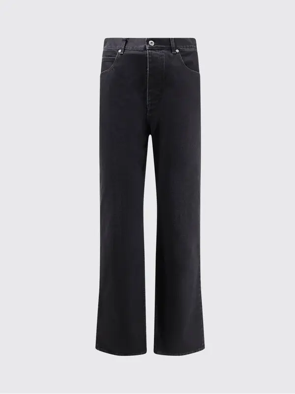 Bottega Veneta Cotton Denim Wide Leg Jeans