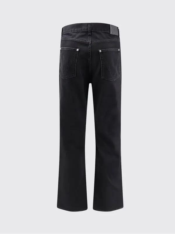 Bottega Veneta Cotton Denim Wide Leg Jeans
