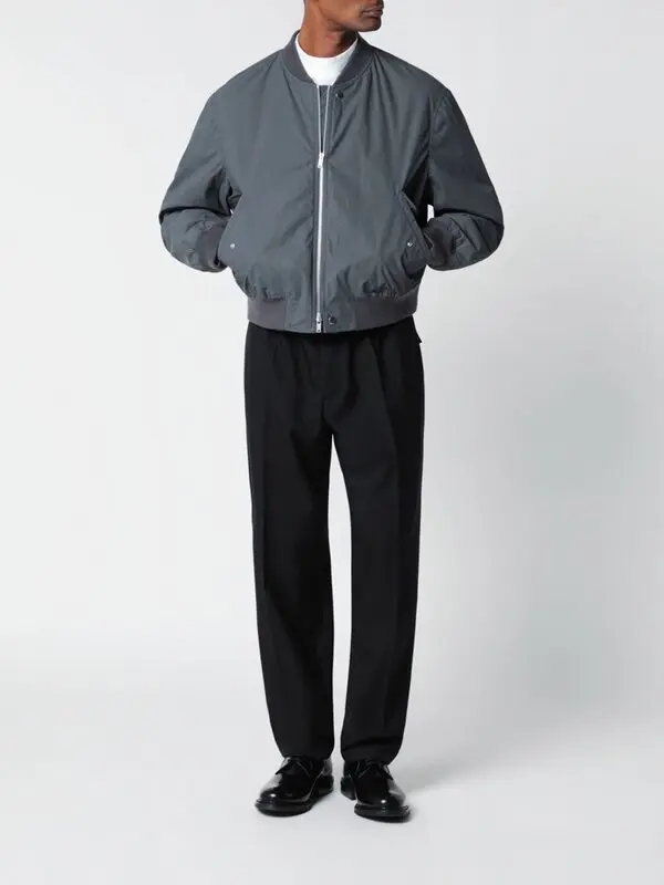 JIL SANDER Cotton Bomber Jacket