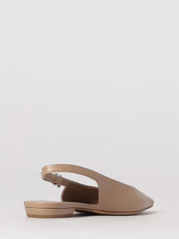 Emporio Armani Lamb Leather Slingback Ballerinas
