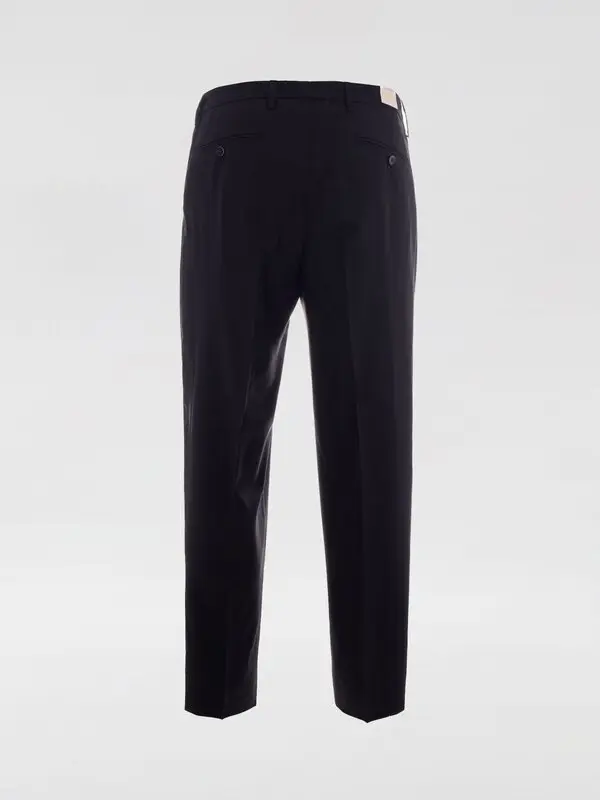 BRIGLIA 1949 Wool And Mohair Blend Trousers - Black
