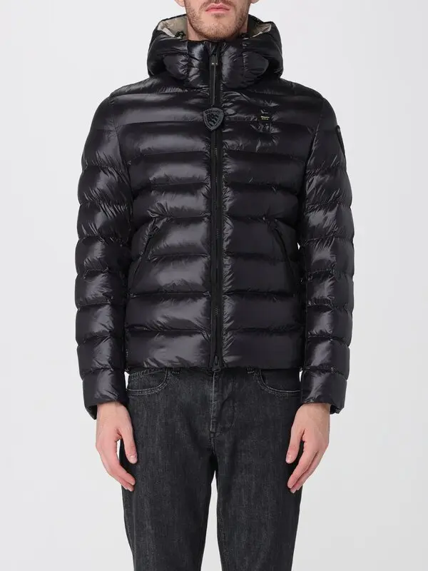BLAUER. Quilted Hooded Jacket