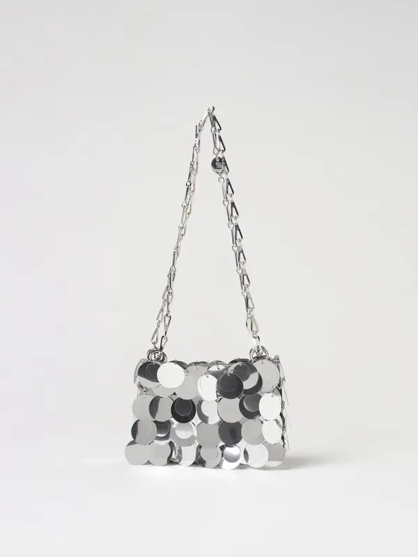 Rabanne Mini Bag - Silver