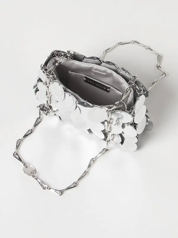 Rabanne Mini Bag - Silver