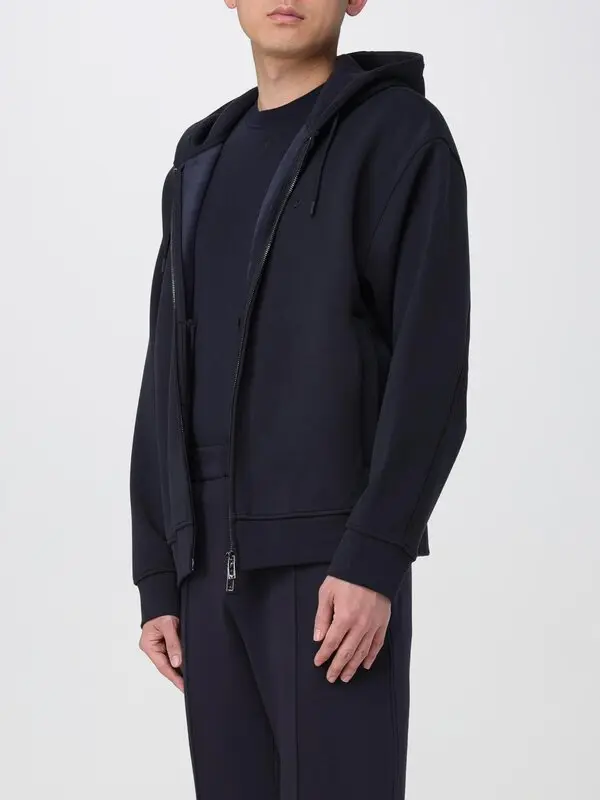 Emporio Armani Zip-up Hoodie - Blue