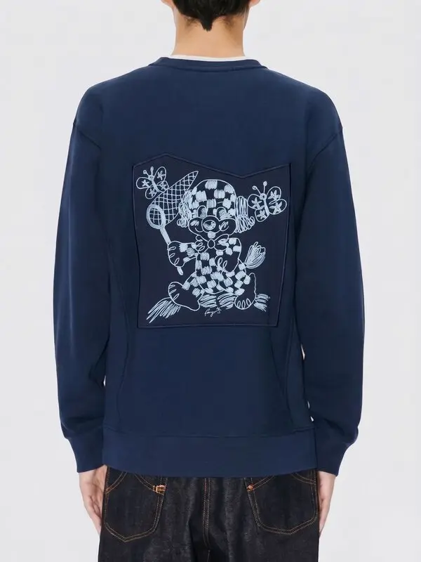 Kenzo Crewneck Sweatshirt With Graphic Print