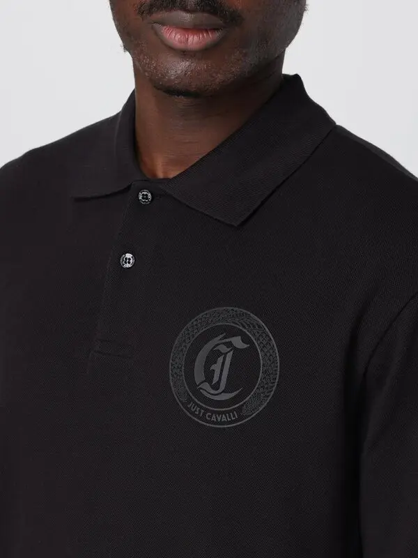 Just Cavalli Polo Shirt Colour - Black