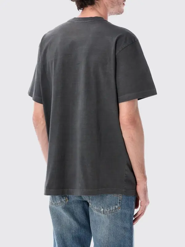 Obey Printed Cotton T-shirt - Grey