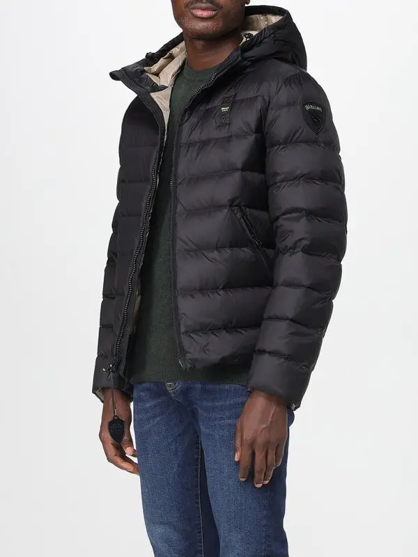 BLAUER. Puffer Jacket With Hood