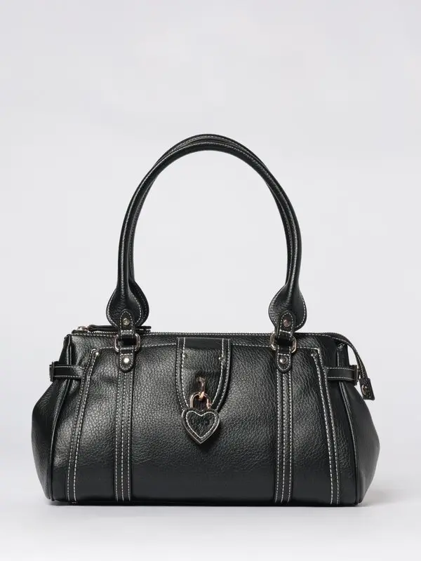 Liu Jo Grained Faux Leather Bag - Black