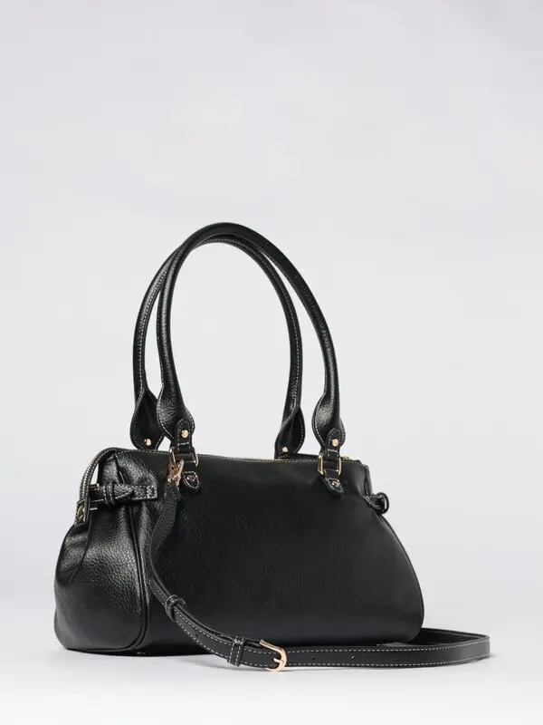 Liu Jo Grained Faux Leather Bag - Black