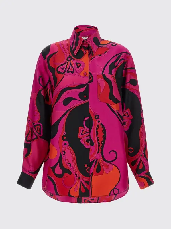 Emilio Pucci Printed Silk Shirt