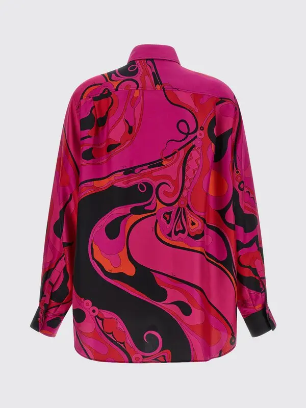 Emilio Pucci Printed Silk Shirt