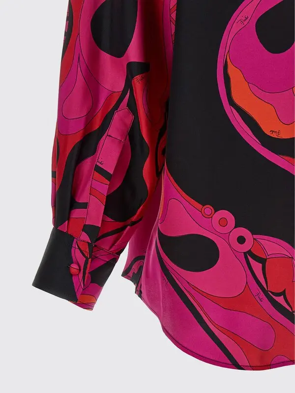 Emilio Pucci Printed Silk Shirt