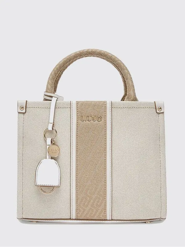 Liu Jo Striped Canvas Bag