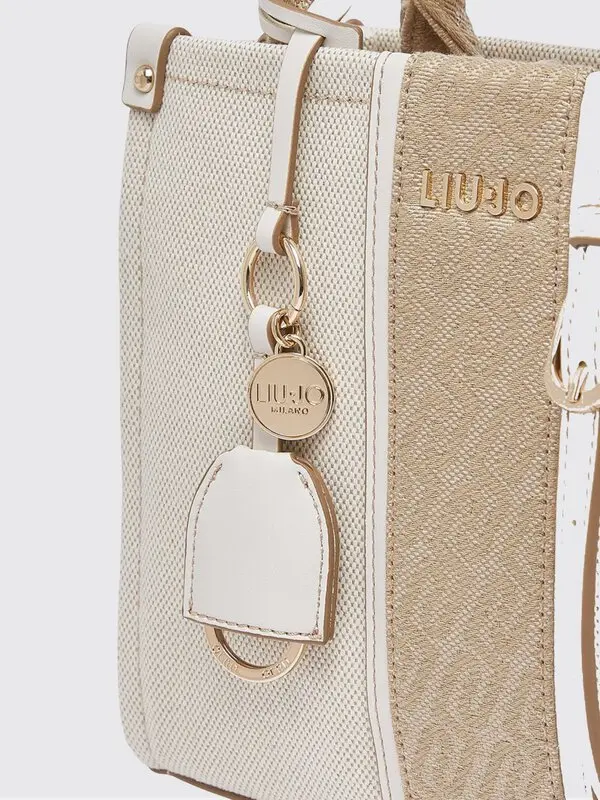Liu Jo Striped Canvas Bag