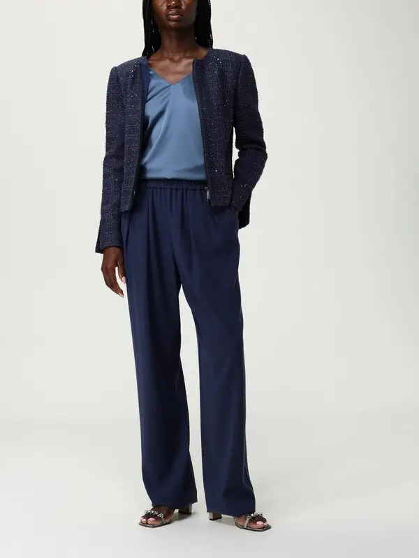 Emporio Armani Wide Leg Trousers