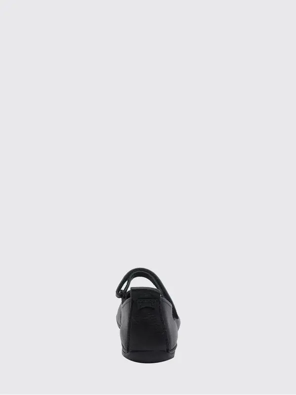 Camper Right Nina Leather Ballerinas - Black