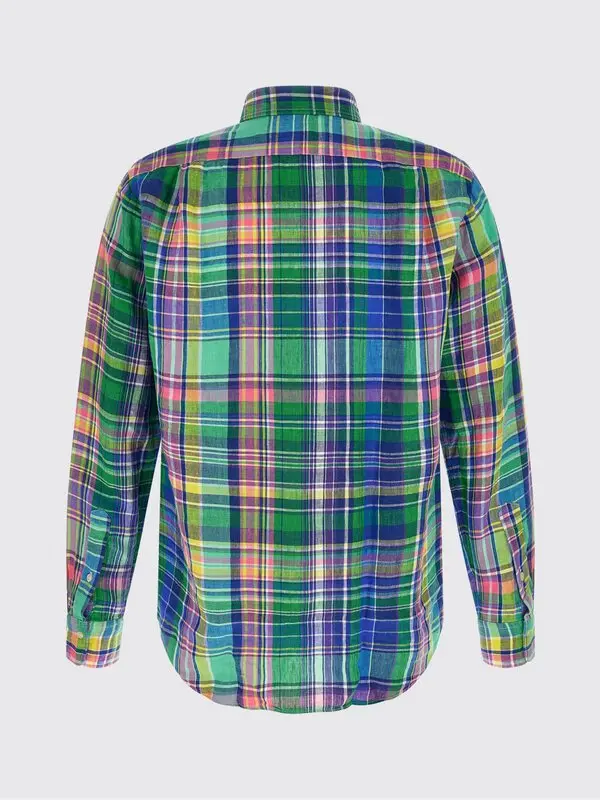 Polo Ralph Lauren Check Linen Casual Shirt