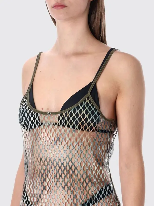DIESEL® Kasy Mesh Maxi Dress